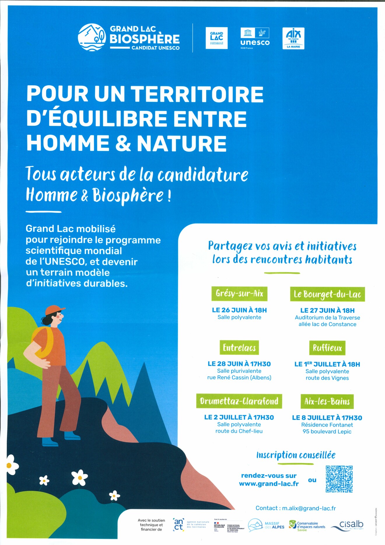 Biosphère – 28 juin – Commune d'Entrelacs
